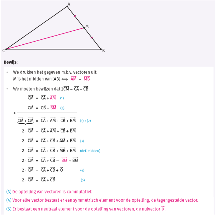 Bewijs 3 :: Vectoren